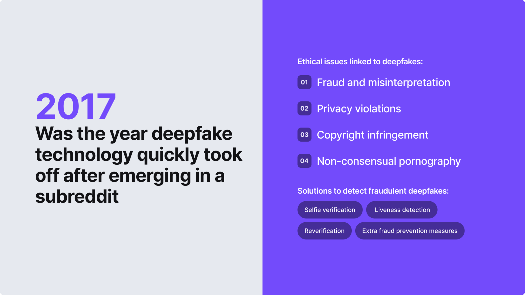 What are Deepfakes? Good vs Bad Use Case Examples - iDenfy