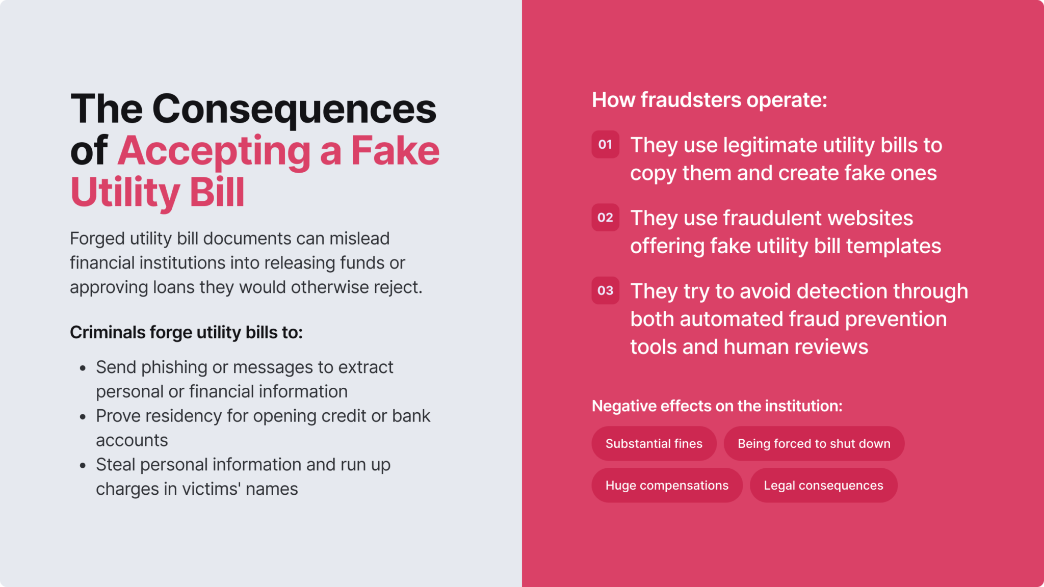How to Spot a Fake Utility Bill? - iDenfy