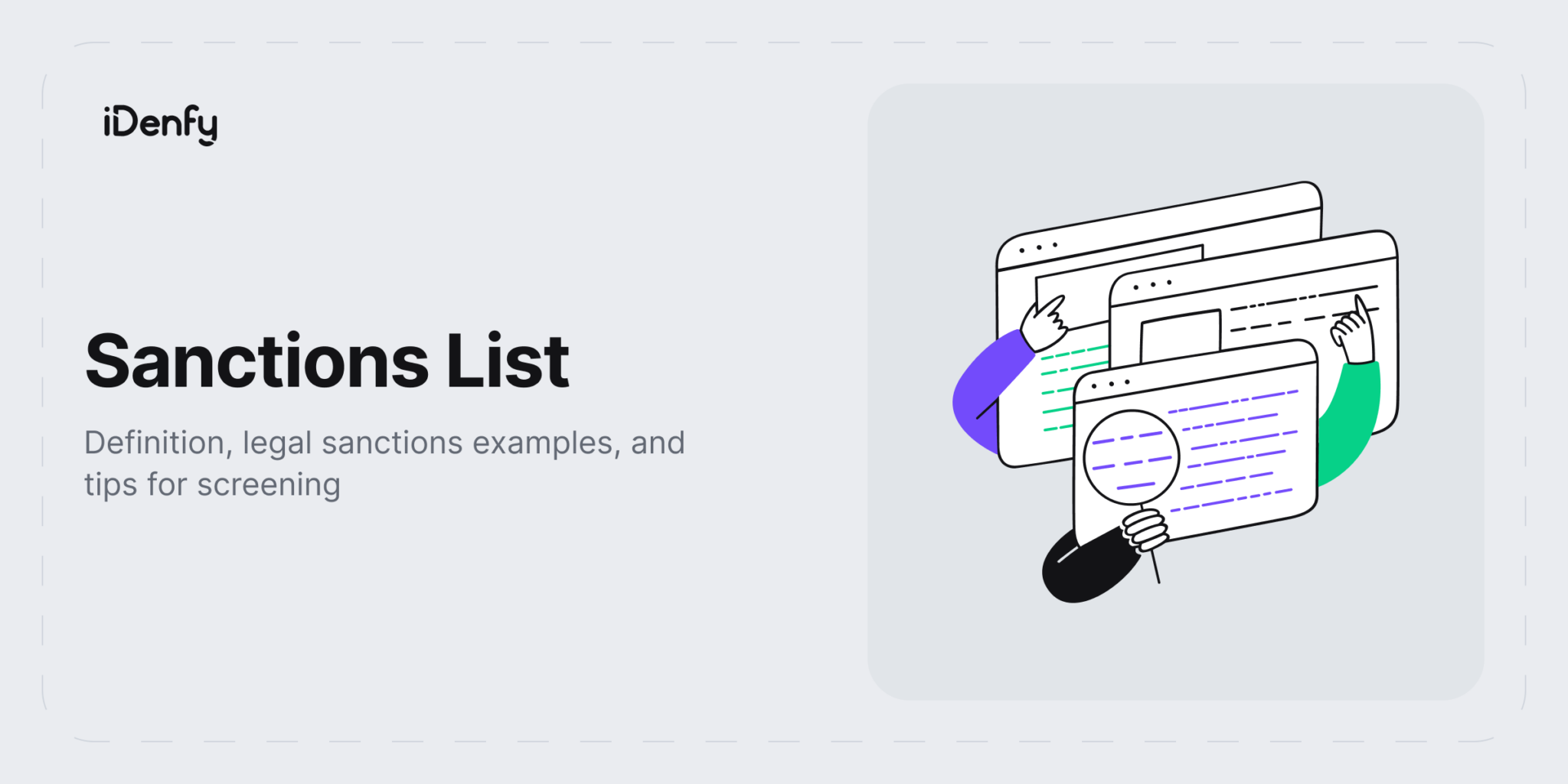 What is a Sanctions List? - iDenfy