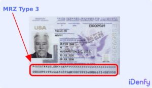 Machine Readable Zone - Explained - iDenfy